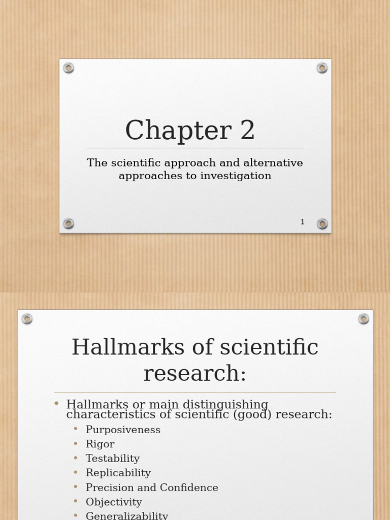 EPPM2133-Chap 2 | PDF | Scientific Method | Hypothesis