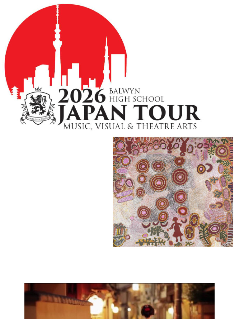 Japan Tour - Information Session - Slide Pack | PDF | Tokyo