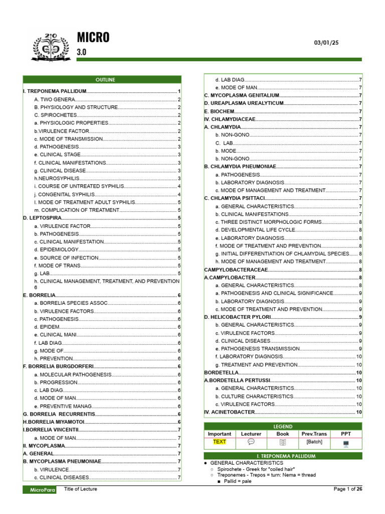 3 Micro Trans | PDF | Infection | Medical Specialties