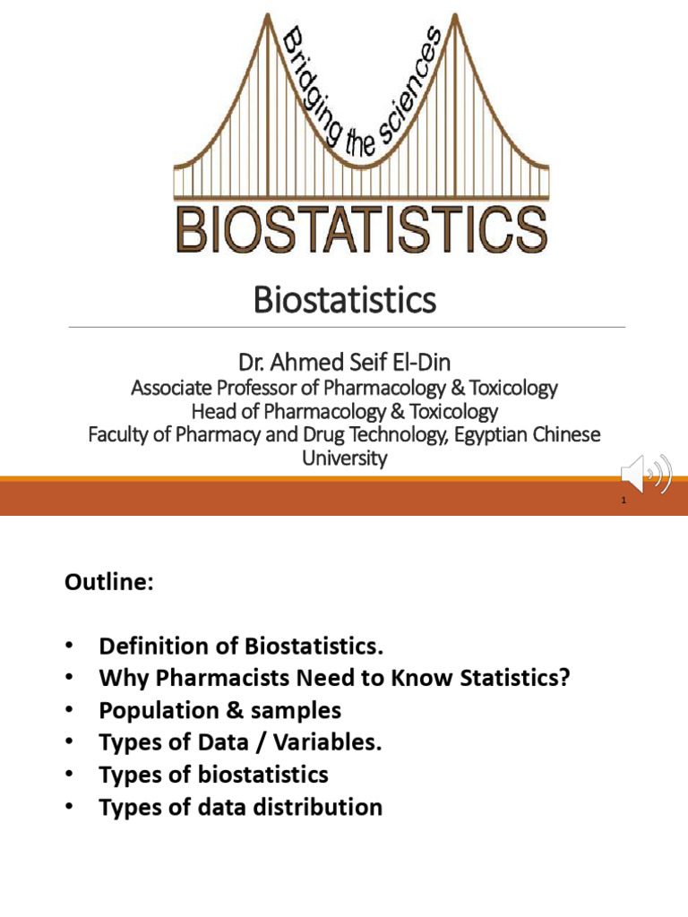 Biostatistics Lec 1 2025 | PDF | Experiment | Biostatistics
