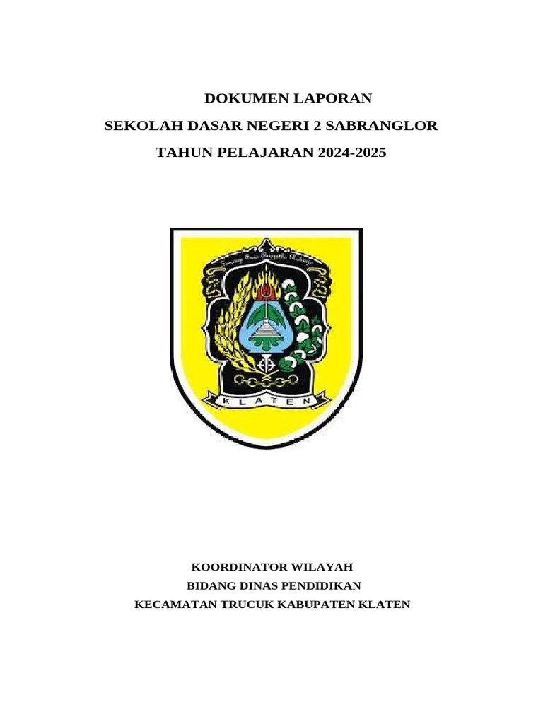 Dokumen Laporan 2023-2024 New | PDF