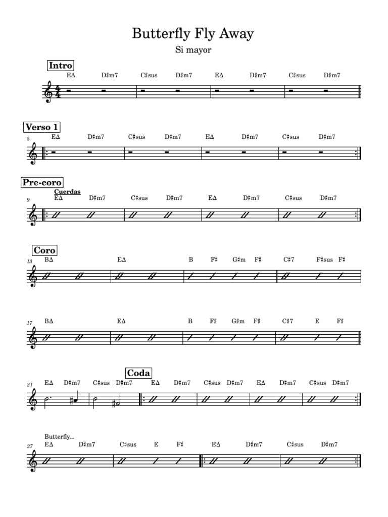 Butterfly Fly Away | PDF