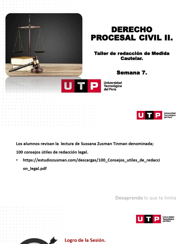 Semana 7 - S07 - s1 (1) DPC II | PDF | Mandato | Ley Pública