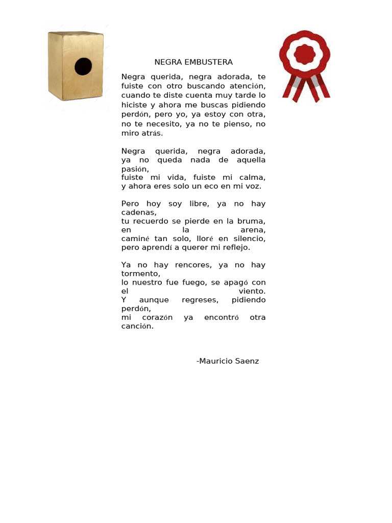 Negra Embustera | PDF