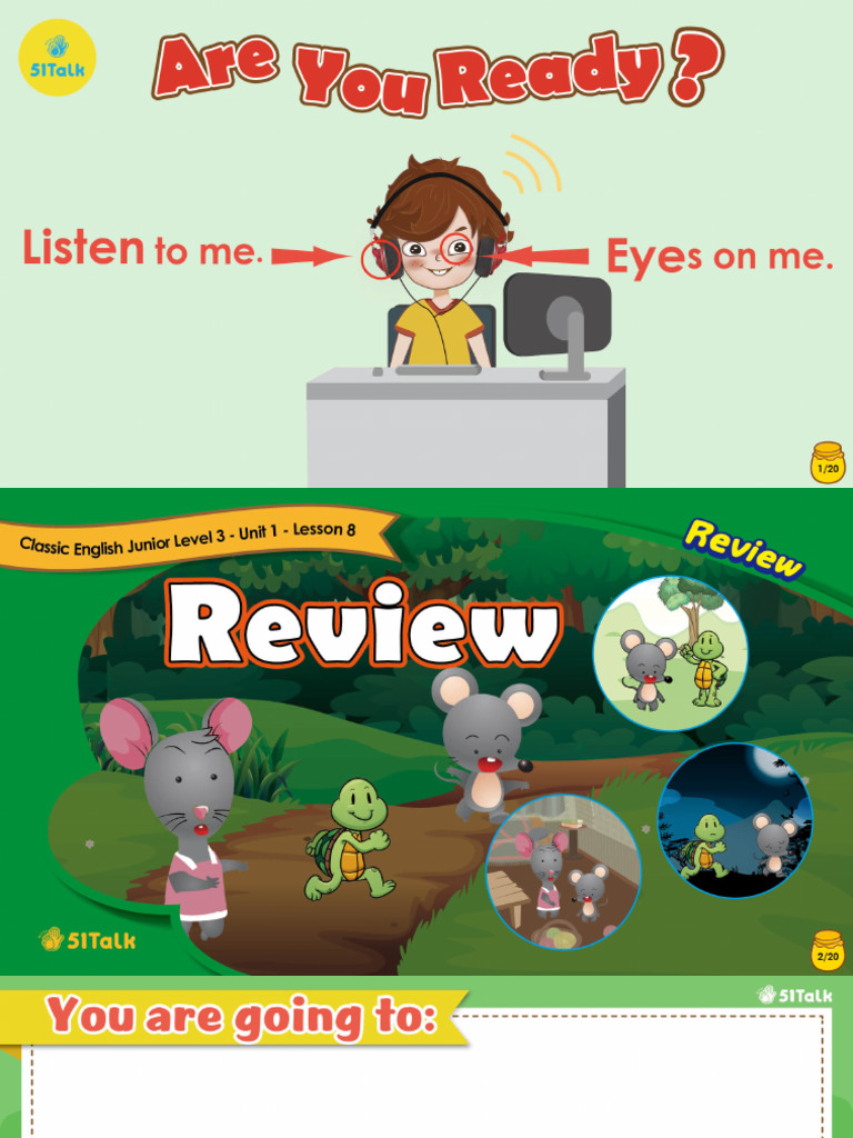 Level 3 - Unit 1 - Lesson 8 - Review | PDF