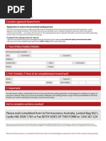 Horse Insurance Claim Form Guide | PDF | Insurance | Veterinary Medicine