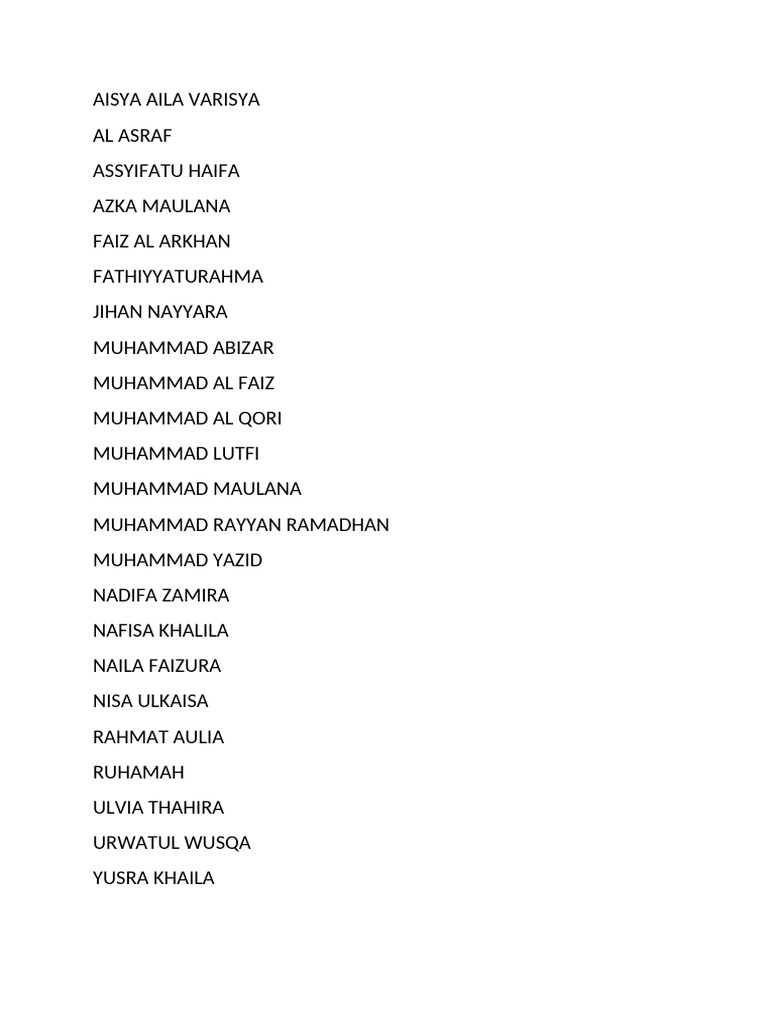 Aisya Aila Varisya | PDF