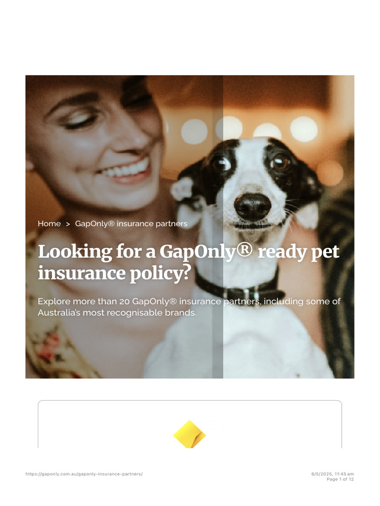 GapOnly® Insurance Partners - GapOnly | PDF