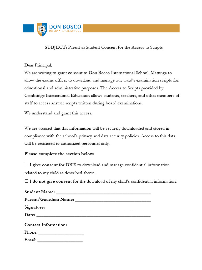Consent Form | PDF