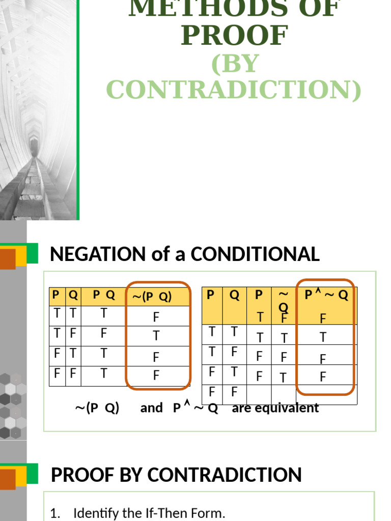 Proof by Contradiction | PDF | Mathematical Proof | Mathematics