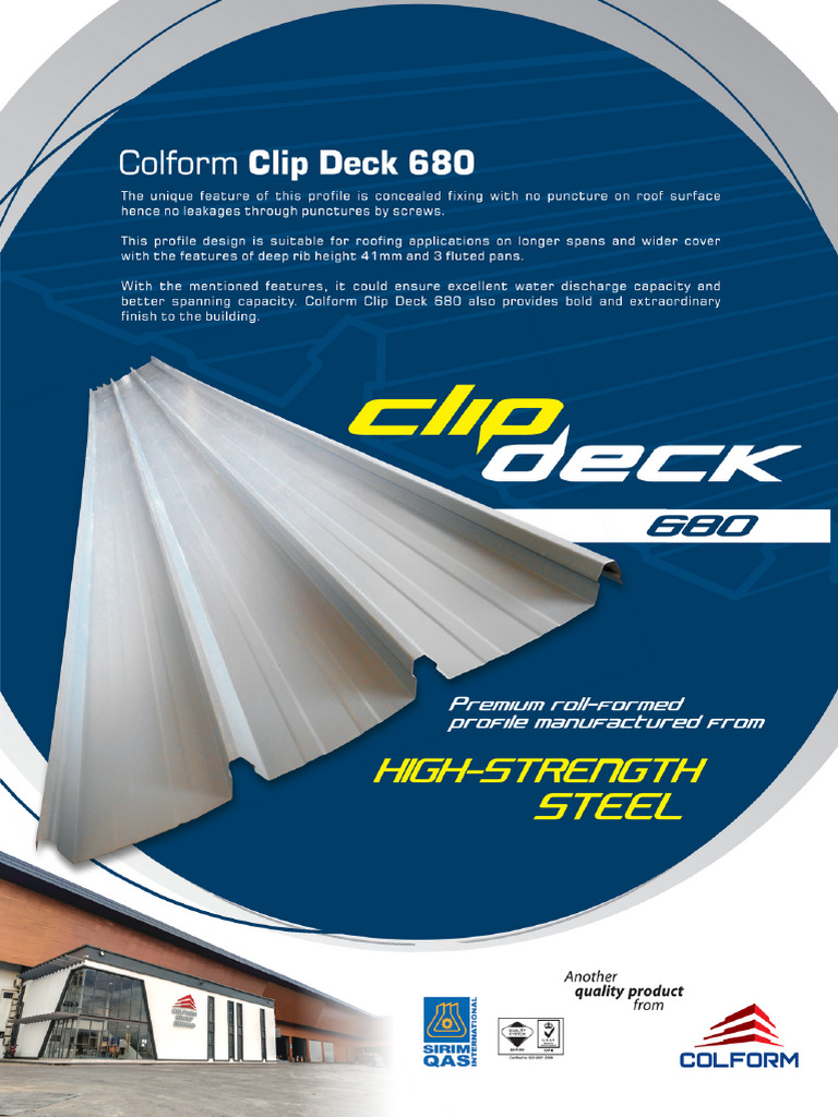 Clip Deck Catalog A4 2025 | PDF