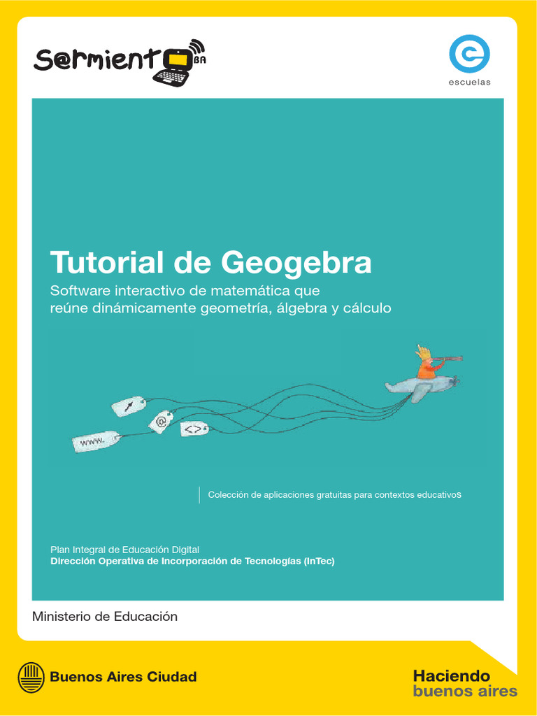 E3ec38 Tutorial Geogebra | PDF | Elipse | Rotación