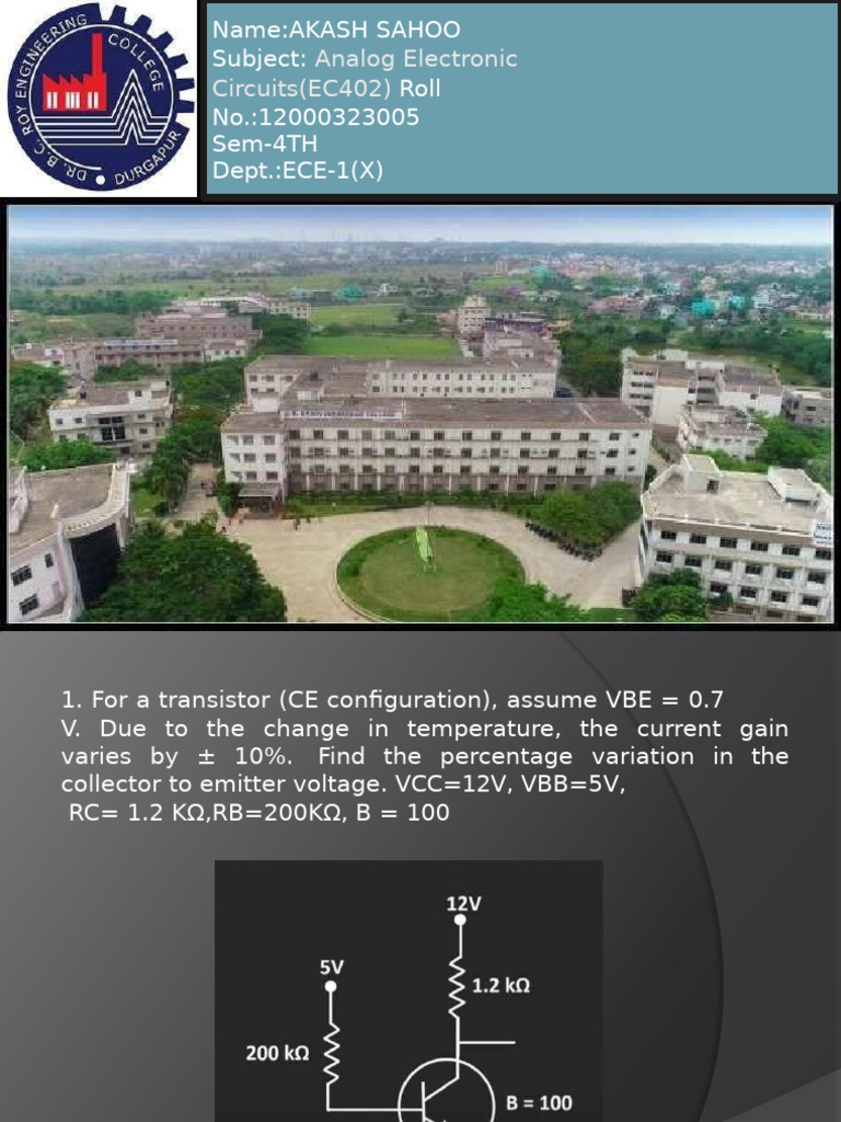 12000323005-Akash Sahoo Analog Ckt | PDF