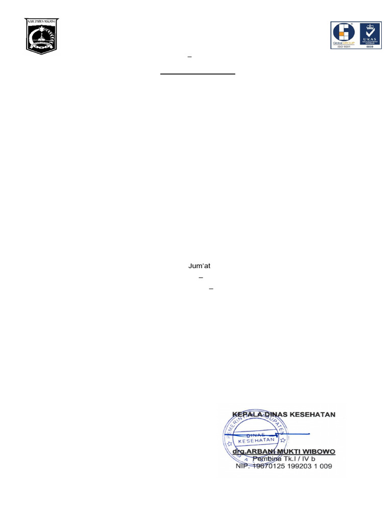 Surat Undangan pelatihan PPGD 2021 | PDF