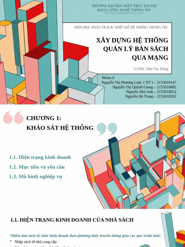 Project PTTKHTTT Nhom6 | PDF