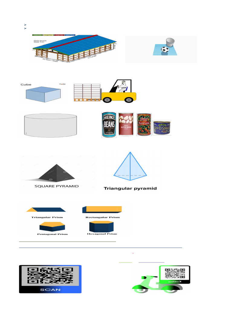 3D SHAPES Mathematics 2 | PDF