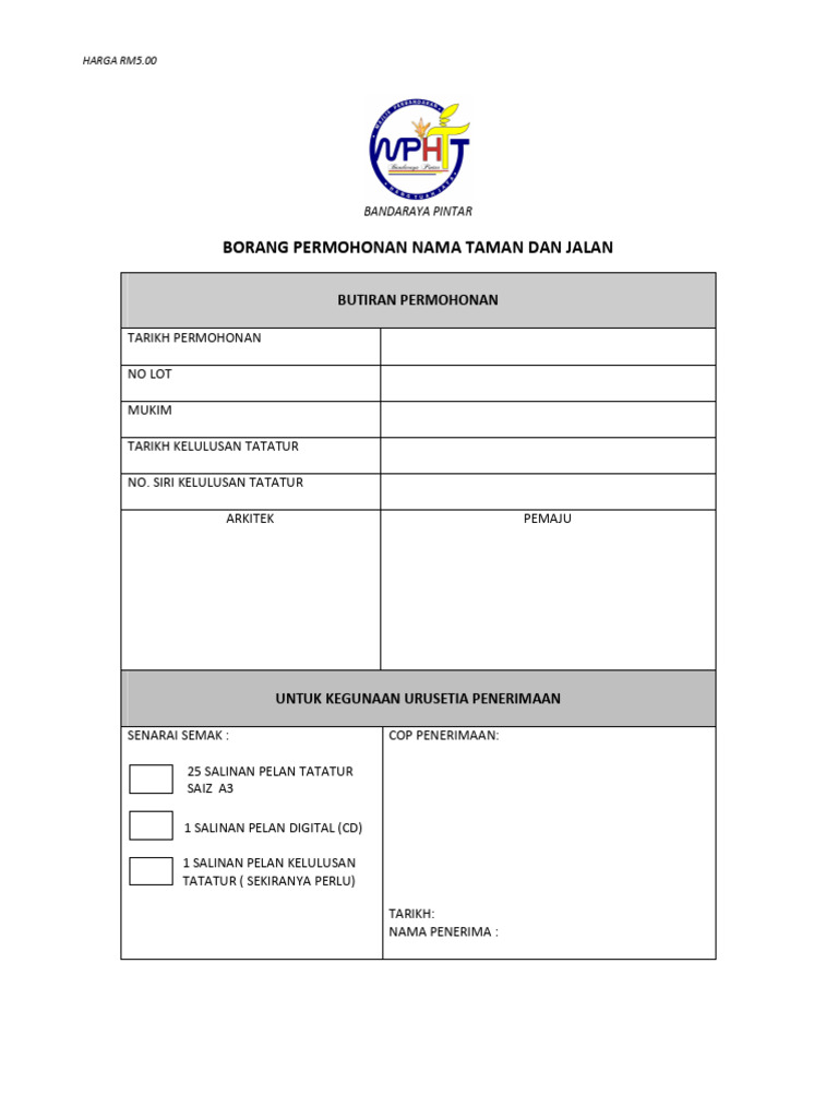 BRG NAMA TMN JLN | PDF