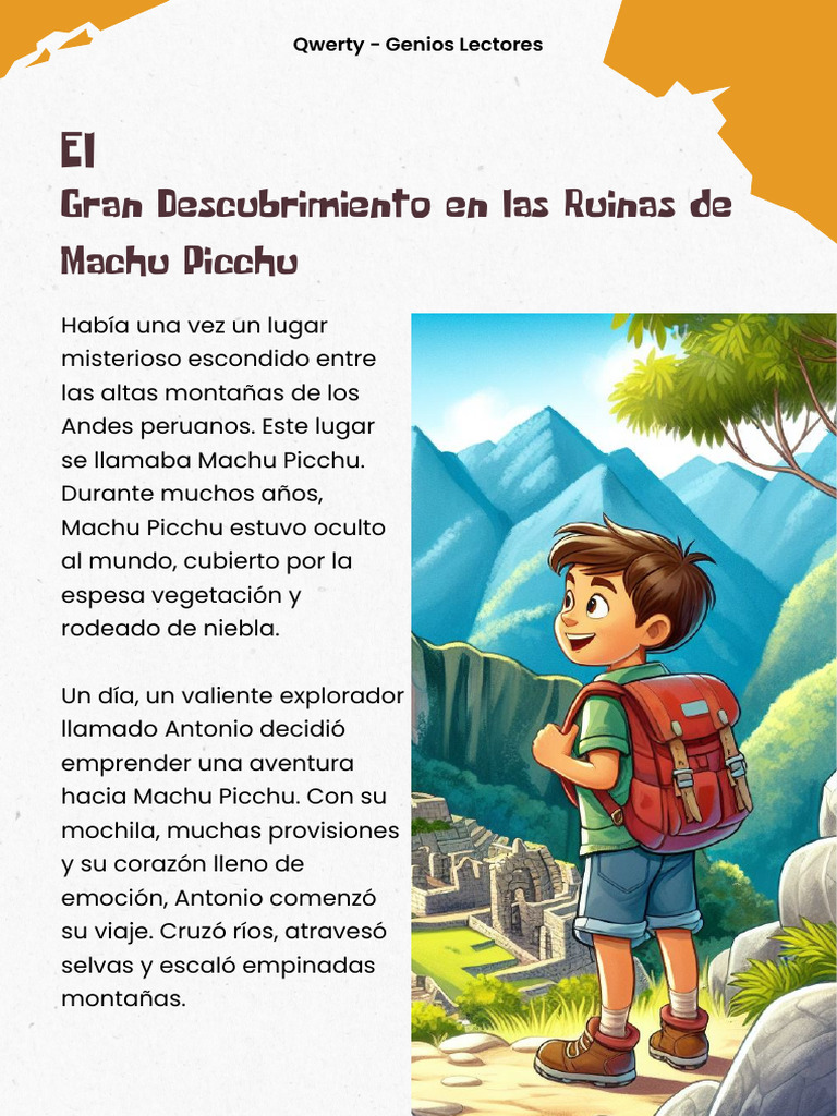 El Gran Descubrimiento en Las Ruinas de Machu Picchu | PDF | Machu Picchu
