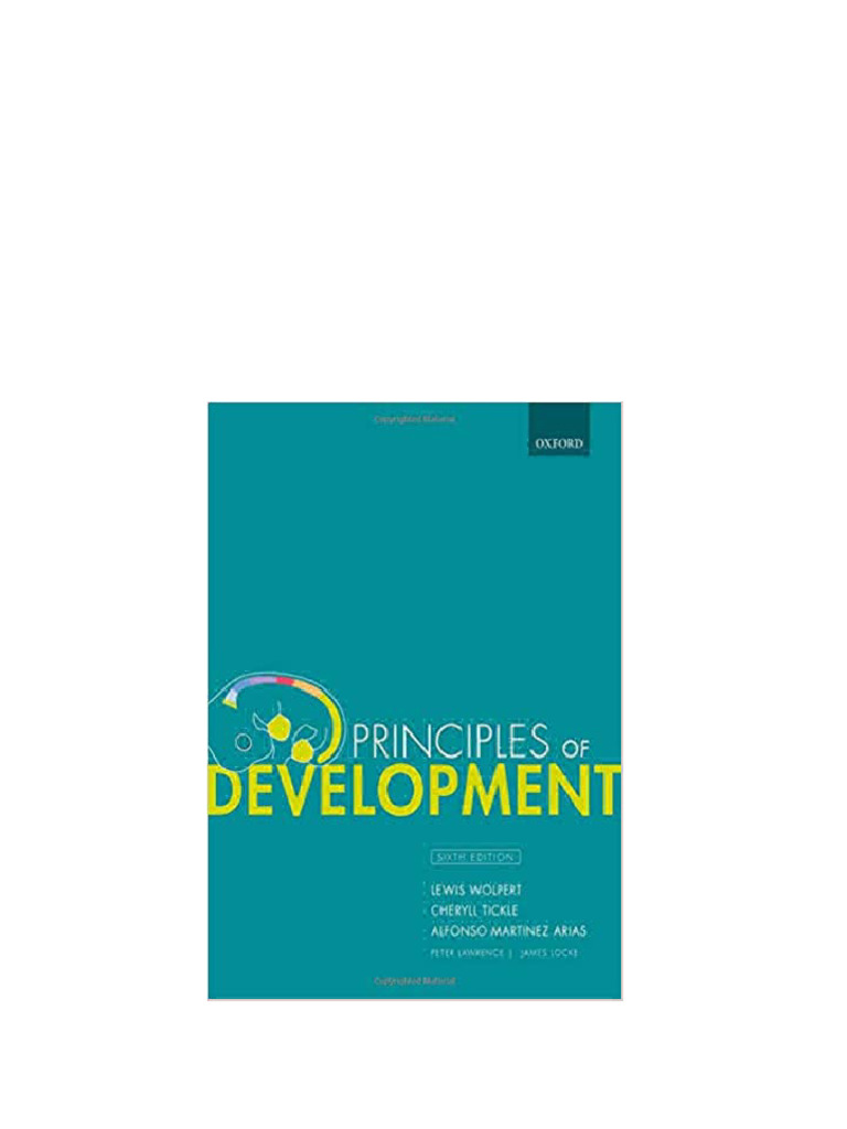 (eBook PDF) Principles of Development 6th Edition by Lewis Wolpert pdf ...