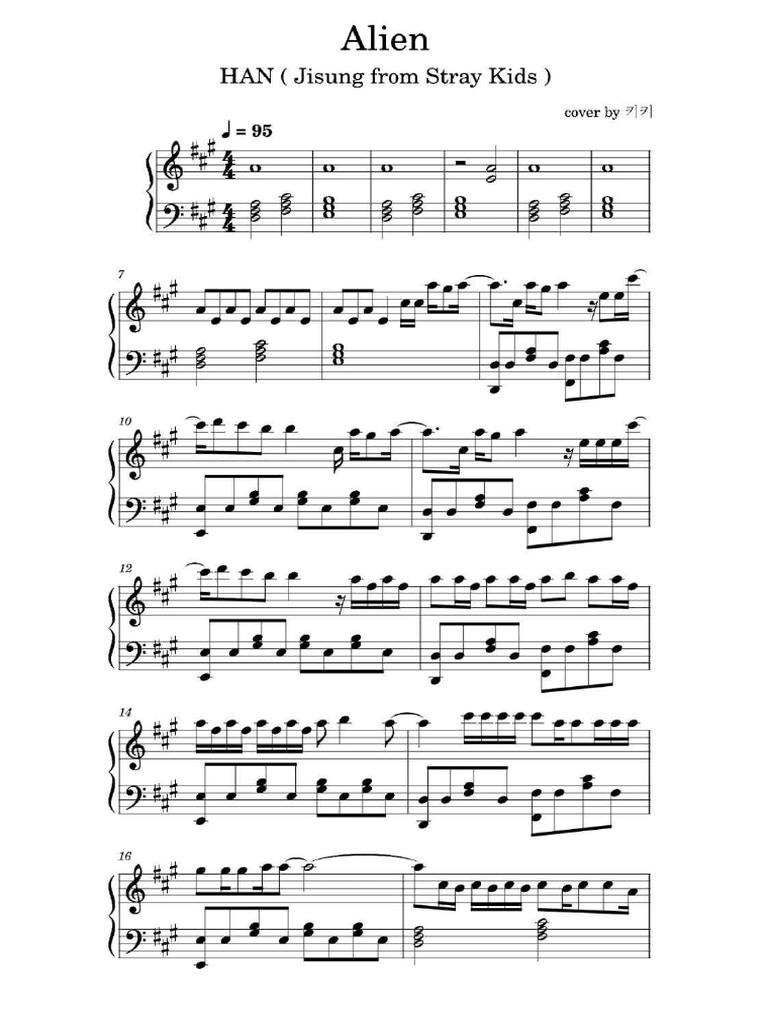 Alien-Han (Jisung From Stray Kids) | PDF