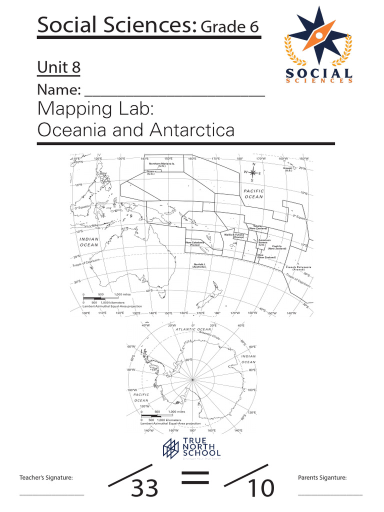 Unit 8 - Mapping Lab - Questions TNS | PDF | Physical Geography | Tropics