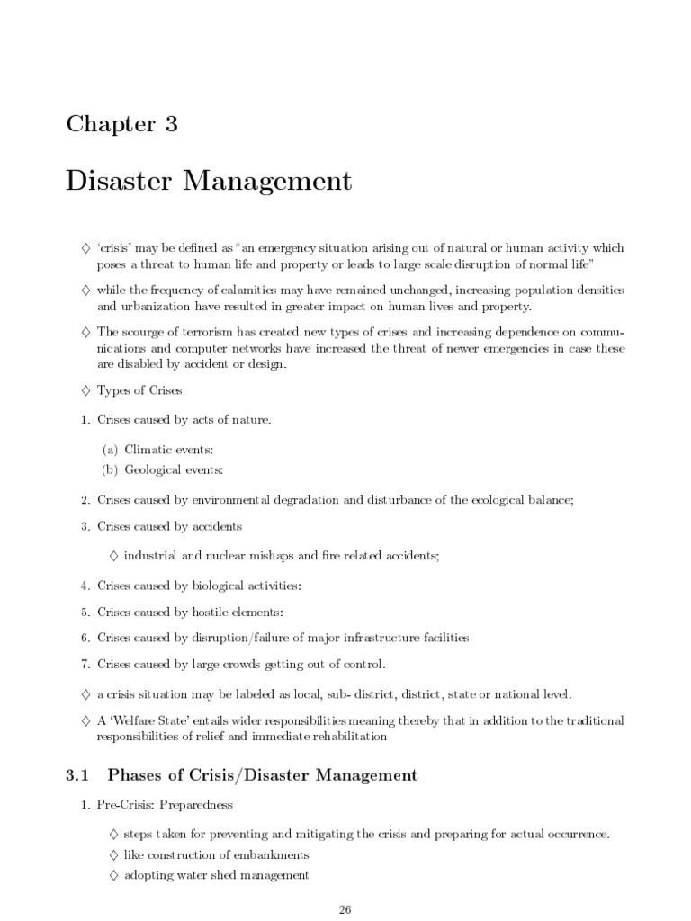 3rd disaster mgt report 2nd ARC | PDF | Emergency Management | Disaster ...