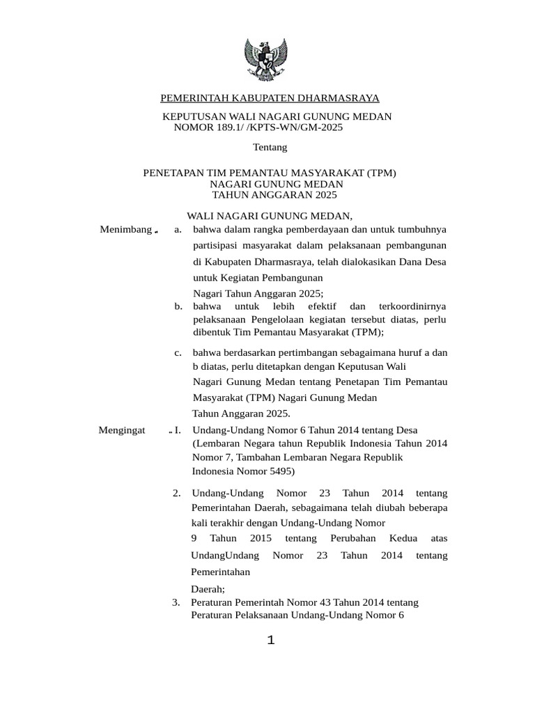 SK TPM 2025 | PDF