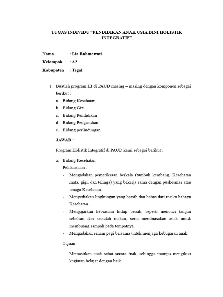 H3 - Lia Rahmawati - A2 - Tegal - Tugas Individu 1 - Dikma | PDF
