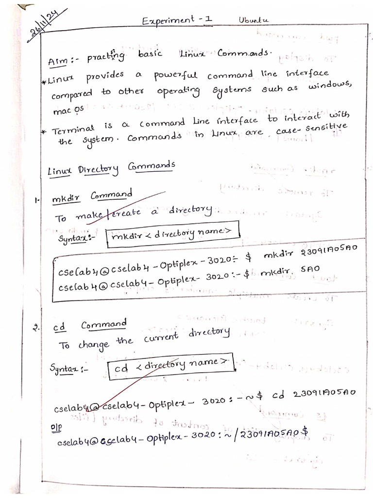 Os Experiments | PDF