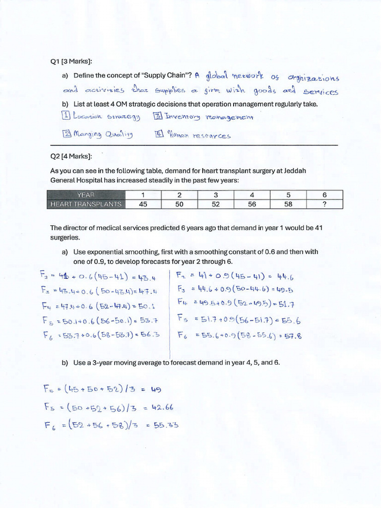 IE451 MidTerm Solved | PDF
