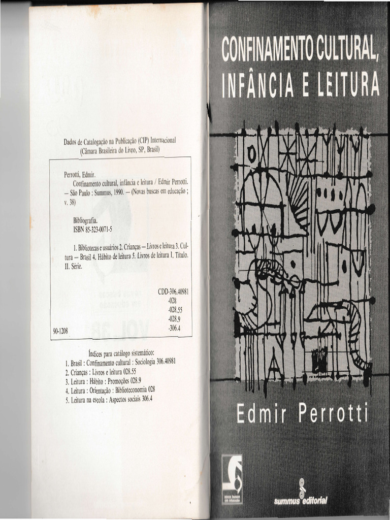 Edmir Perrotti - Infância, cultura e leitura | PDF