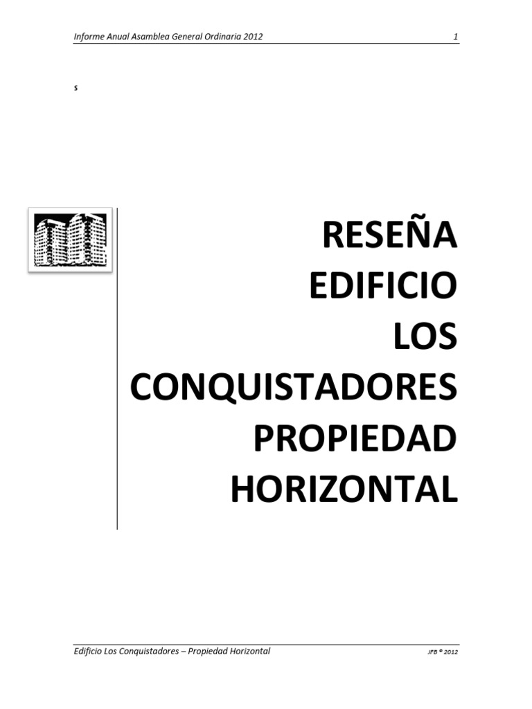 Reseña Edificio Los Conquistadores | PDF | Ascensor | Torre