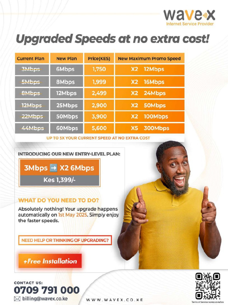 Wavex Serrvice Announcement May 2025 | PDF