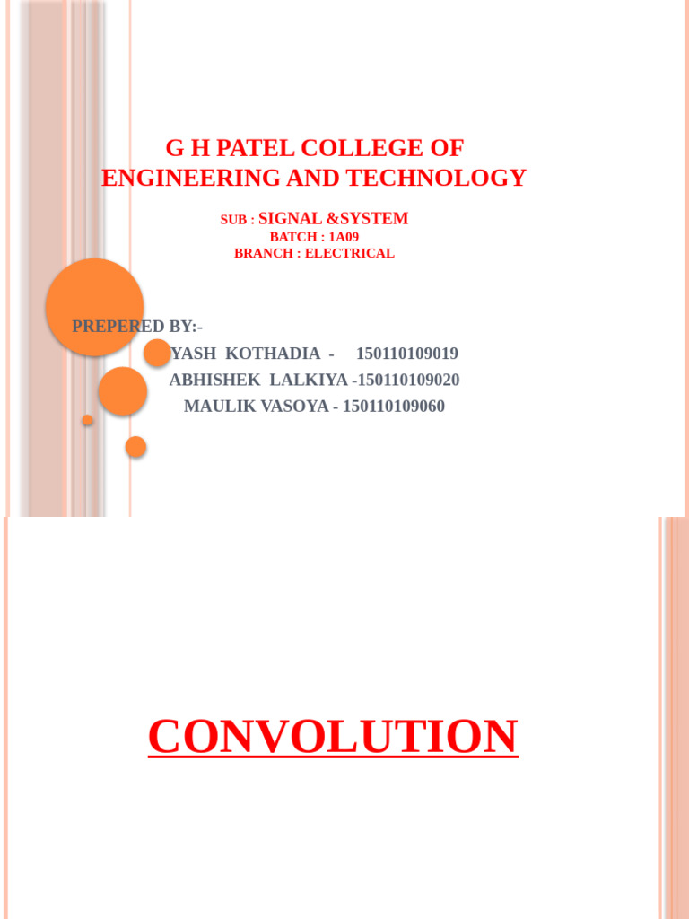 ss-190418114729 | PDF | Convolution | Mathematical Physics