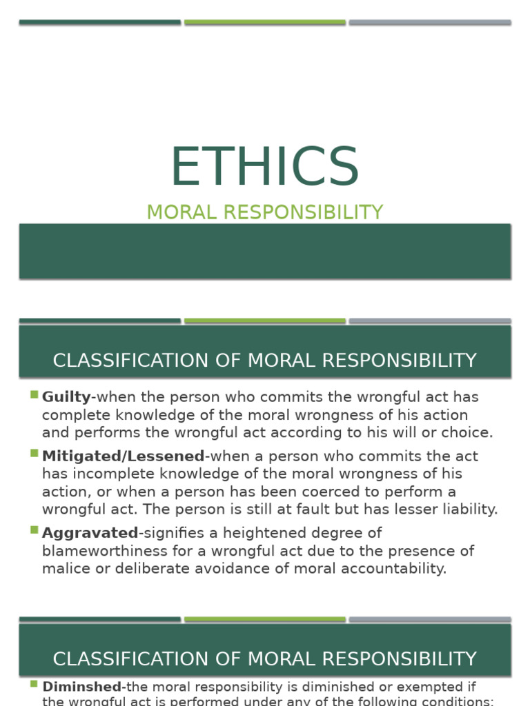 3 Moral Responsibility | PDF