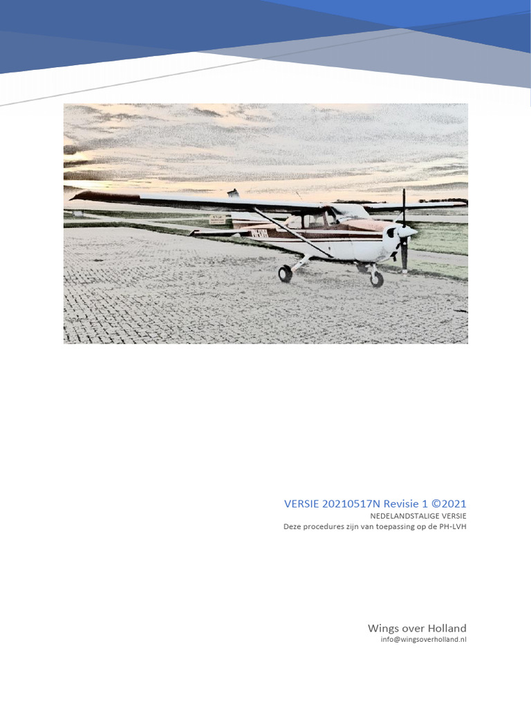 Procedures Cessna 172 V210519N Rev 1 | PDF