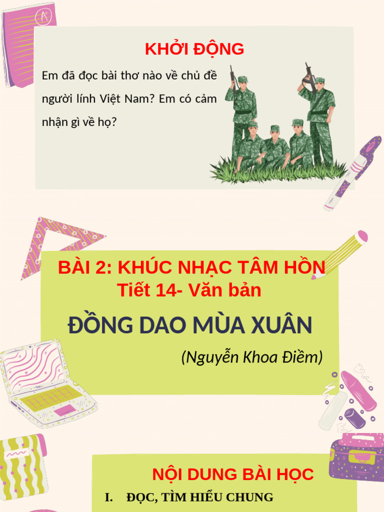 Bài 2 - Đọc - Đồng dao mùa xuân | PDF