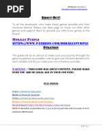 Furry House Walkthrough Guide V0.46.0 | PDF
