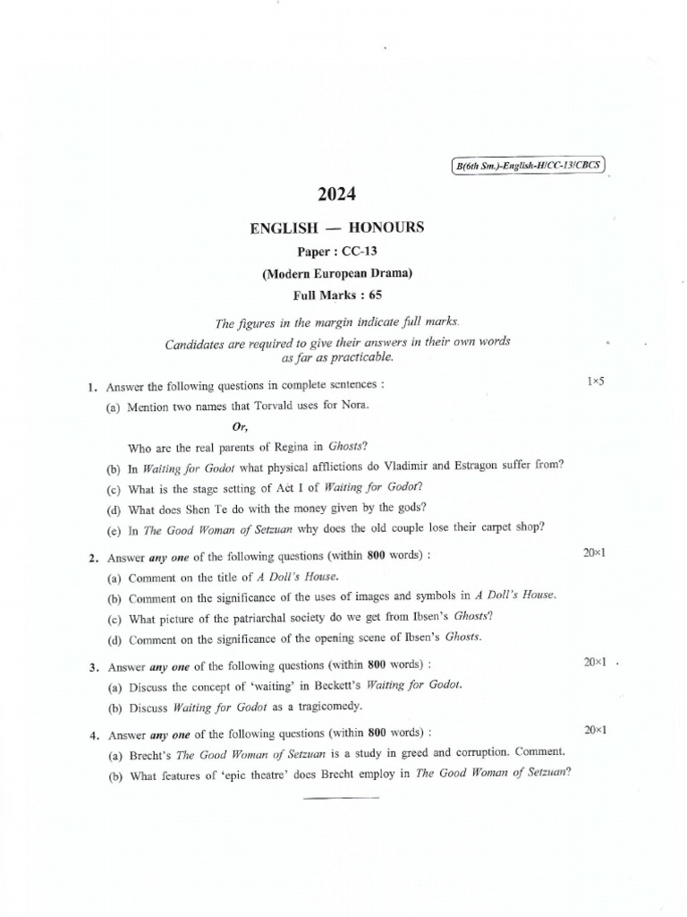 2024 QP Sem6 | PDF