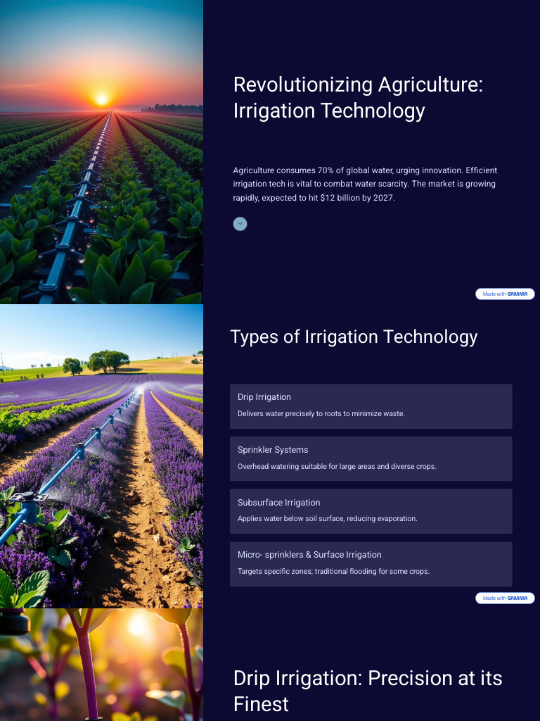 Revolutionizing-Agriculture-Irrigation-Technology | PDF | Irrigation ...