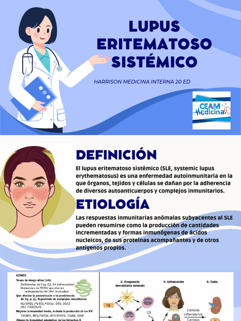 Lupus Eritematoso Sistémico | PDF | Especialidades Medicas | Enfermedades y trastornos