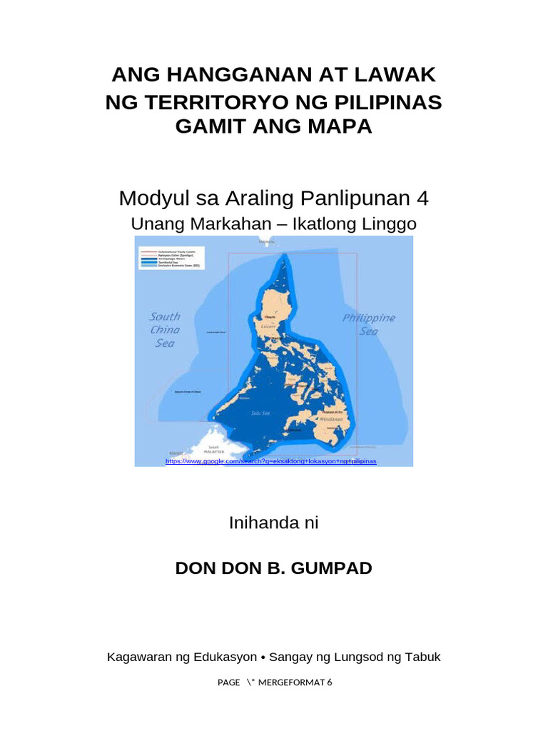 AP4 Q1 WK 3 Gumpad Appas ES 1 | PDF
