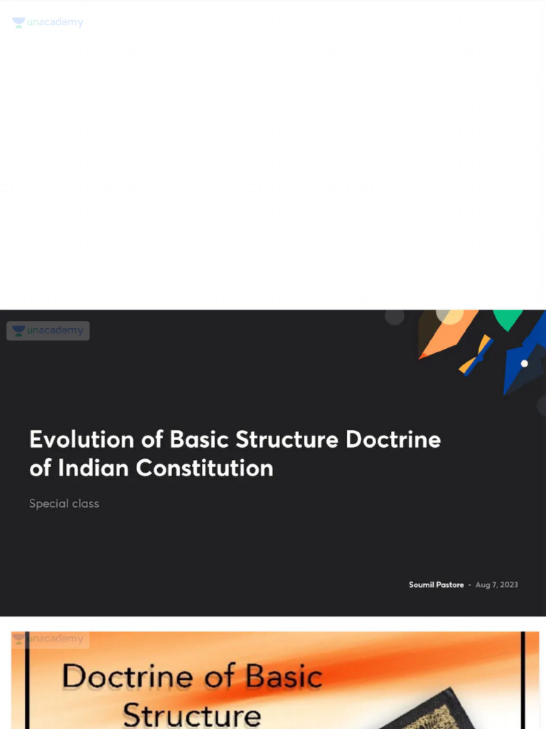 Evolution_of_Basic_Structure_Doctrine_of_Indian_Constitution_with_anno | PDF