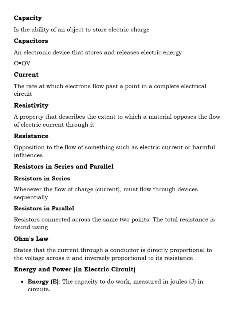 General Physics Reviewer: Electricity and Magnetism | PDF