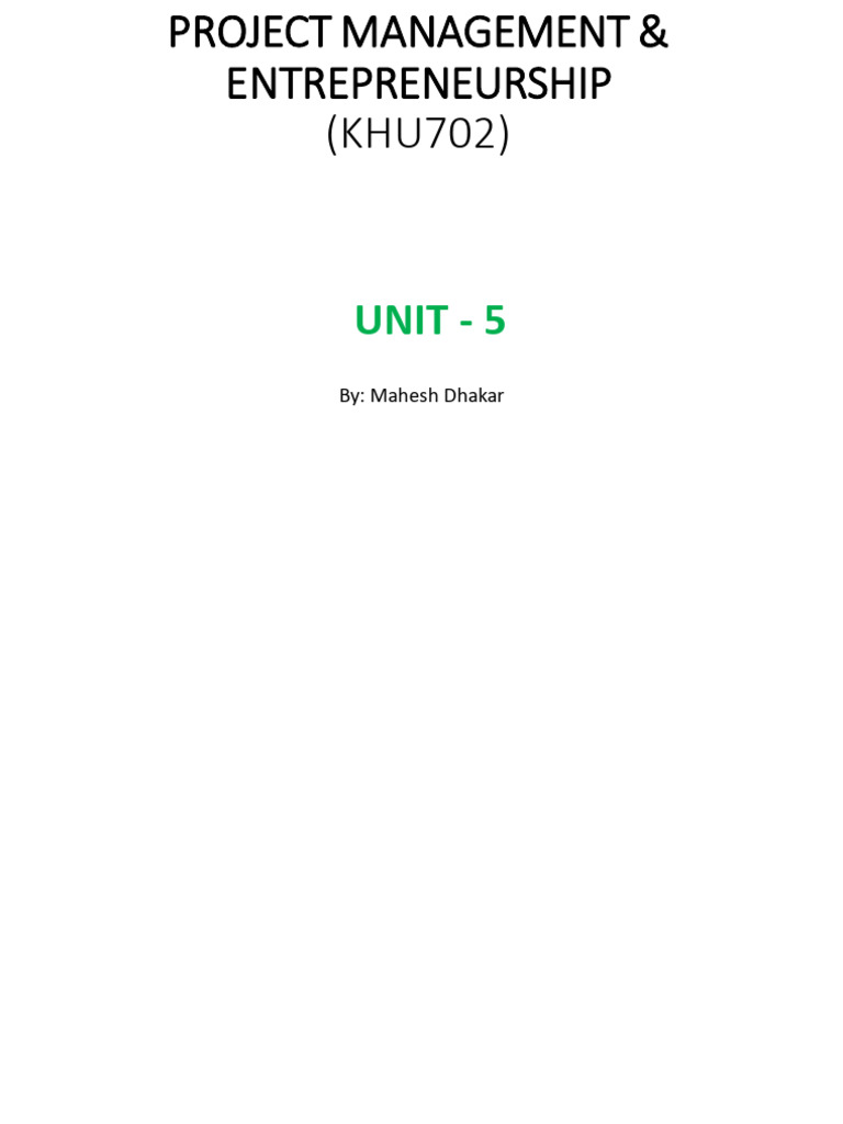 Unit-V Social Entrepreneurship, Characteristics, Histor | PDF | Social Entrepreneurship ...