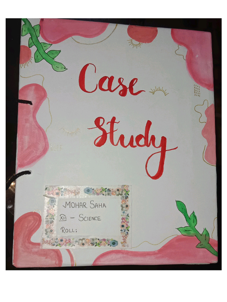 Case Study File 2024-25 | PDF