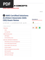 AWS Cloud Practitioner (CLF-C02) | PDF | Amazon Web Services | Information Technology Management