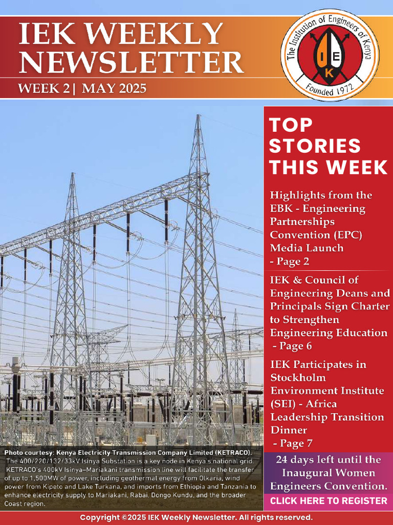 Iek Weekly Newsletter Week 2 May 2025 | PDF | Business