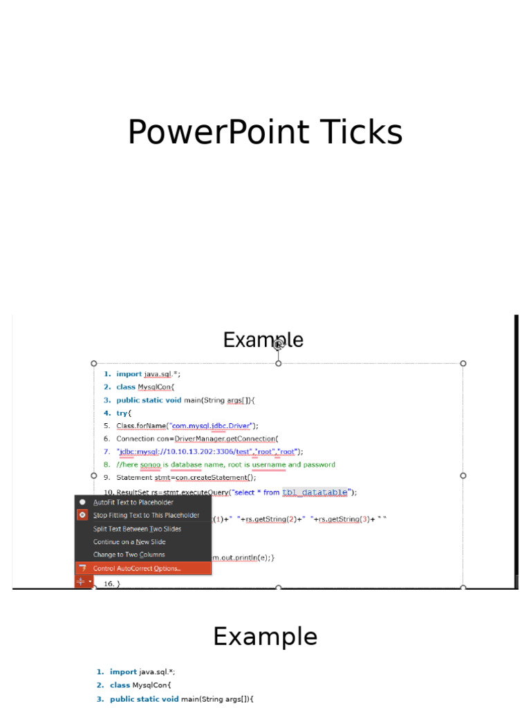 PowerPoint Ticks | PDF