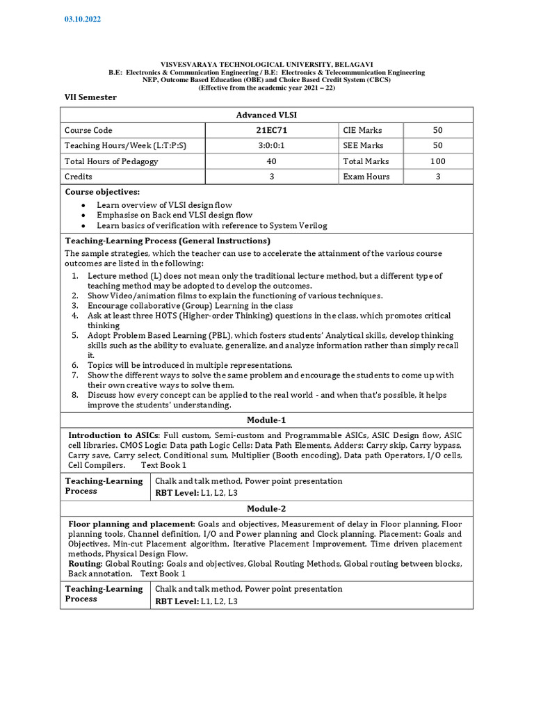 VTU 7th Sem ECE Syllabus 2022 Scheme | PDF | Cellular Network | Channel ...